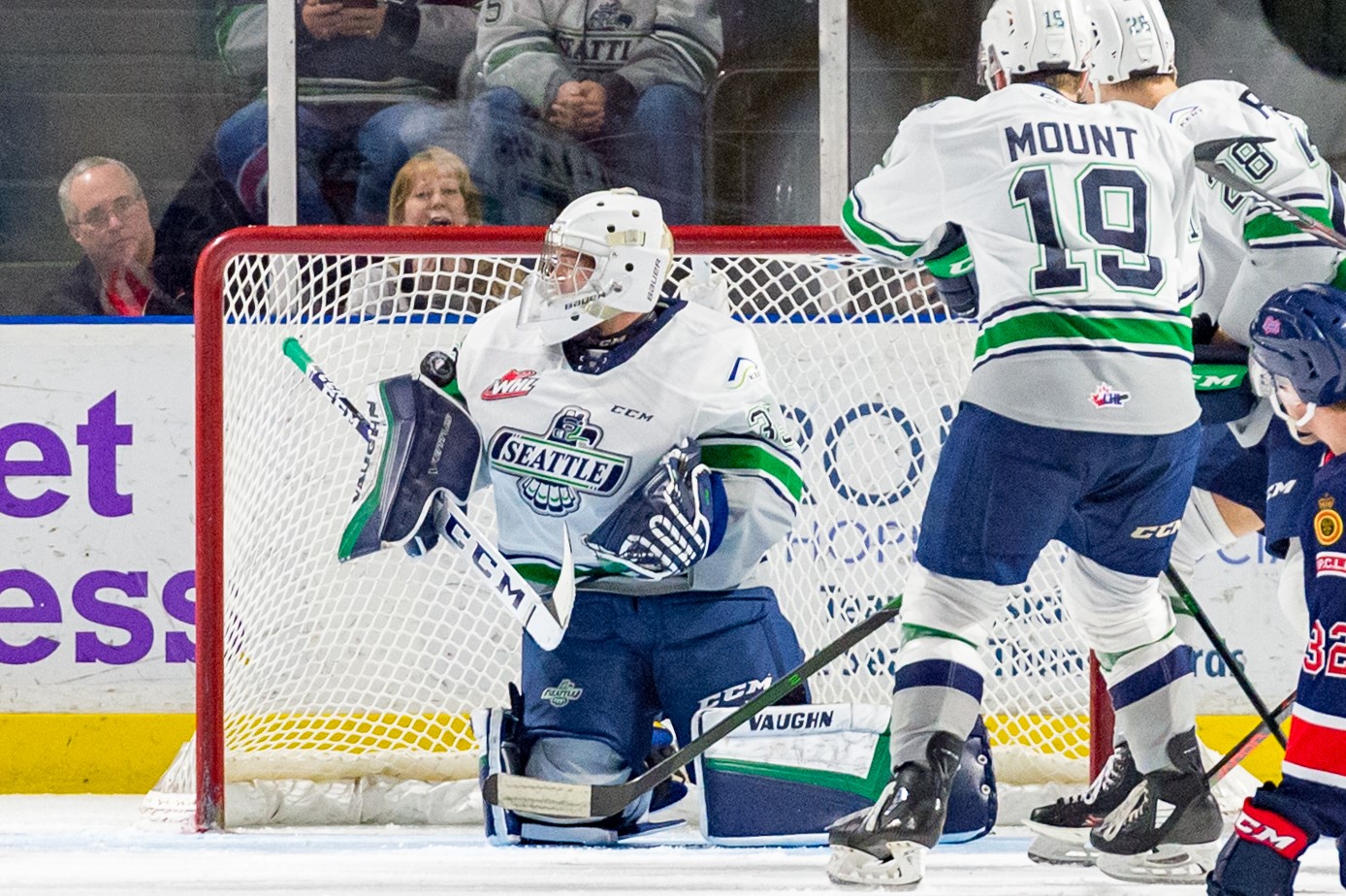Thomas Milic ready to push for the Thunderbirds top goalie spot