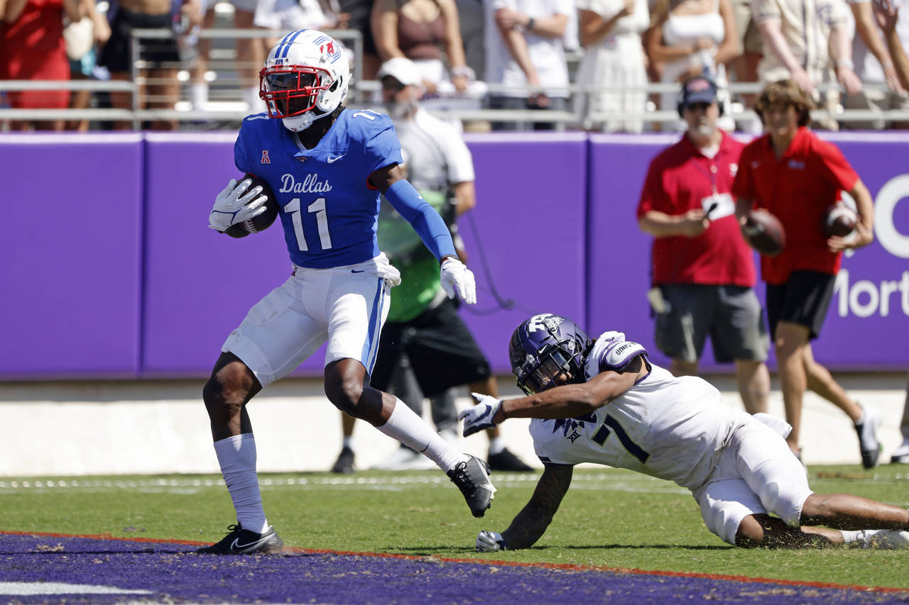 SMU tops TCU 42-34 in 100th meeting of Dallas-area rivals - Seattle Sports