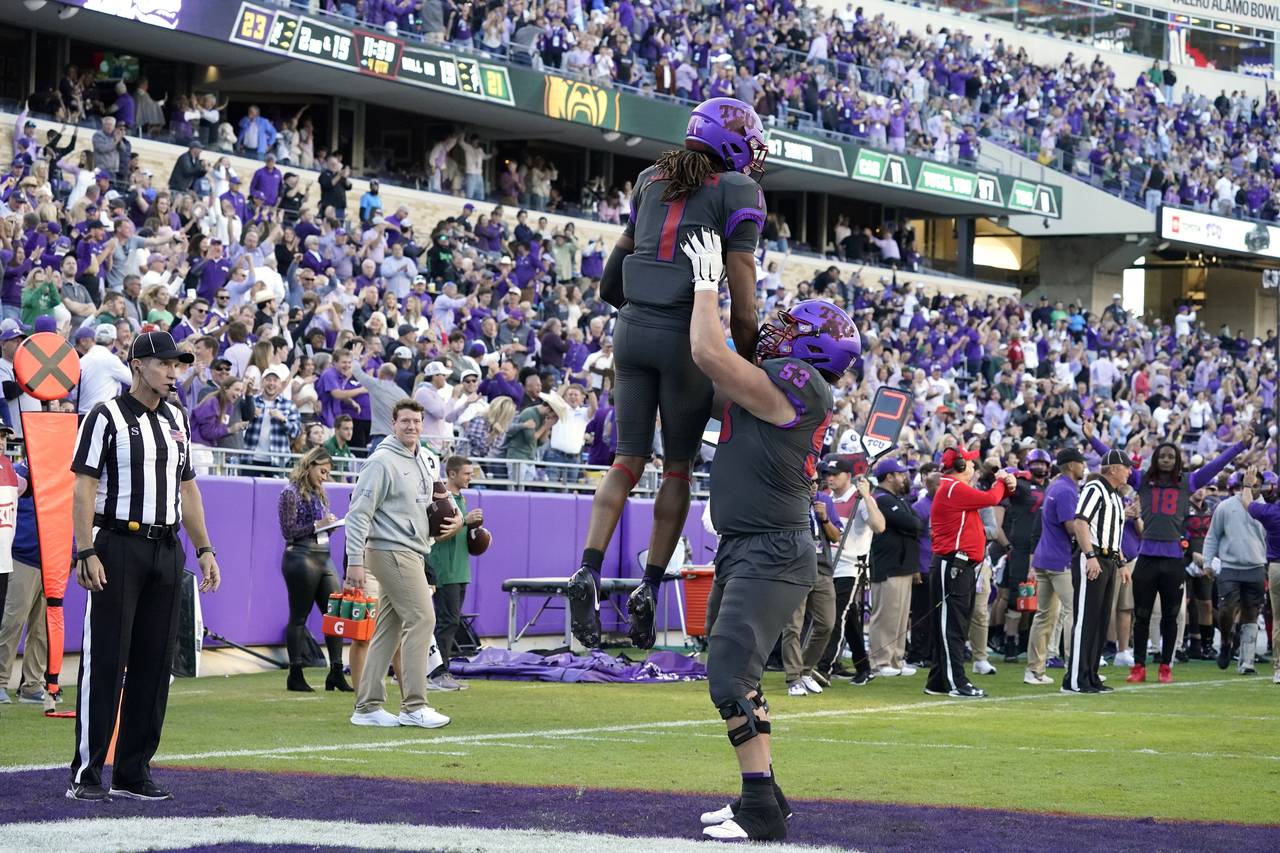 Morris and TCU beat No. 14 Baylor in first game without GP