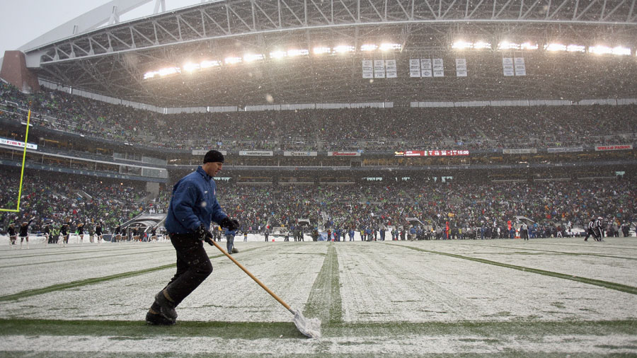 Seahawks could play home game in snow for 3rd time ever Sunday