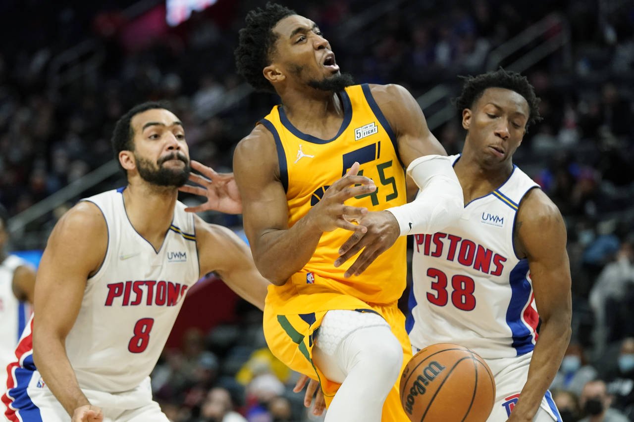 Cunningham's career-high 29 leads Pistons over Jazz 126-116 - Seattle ...