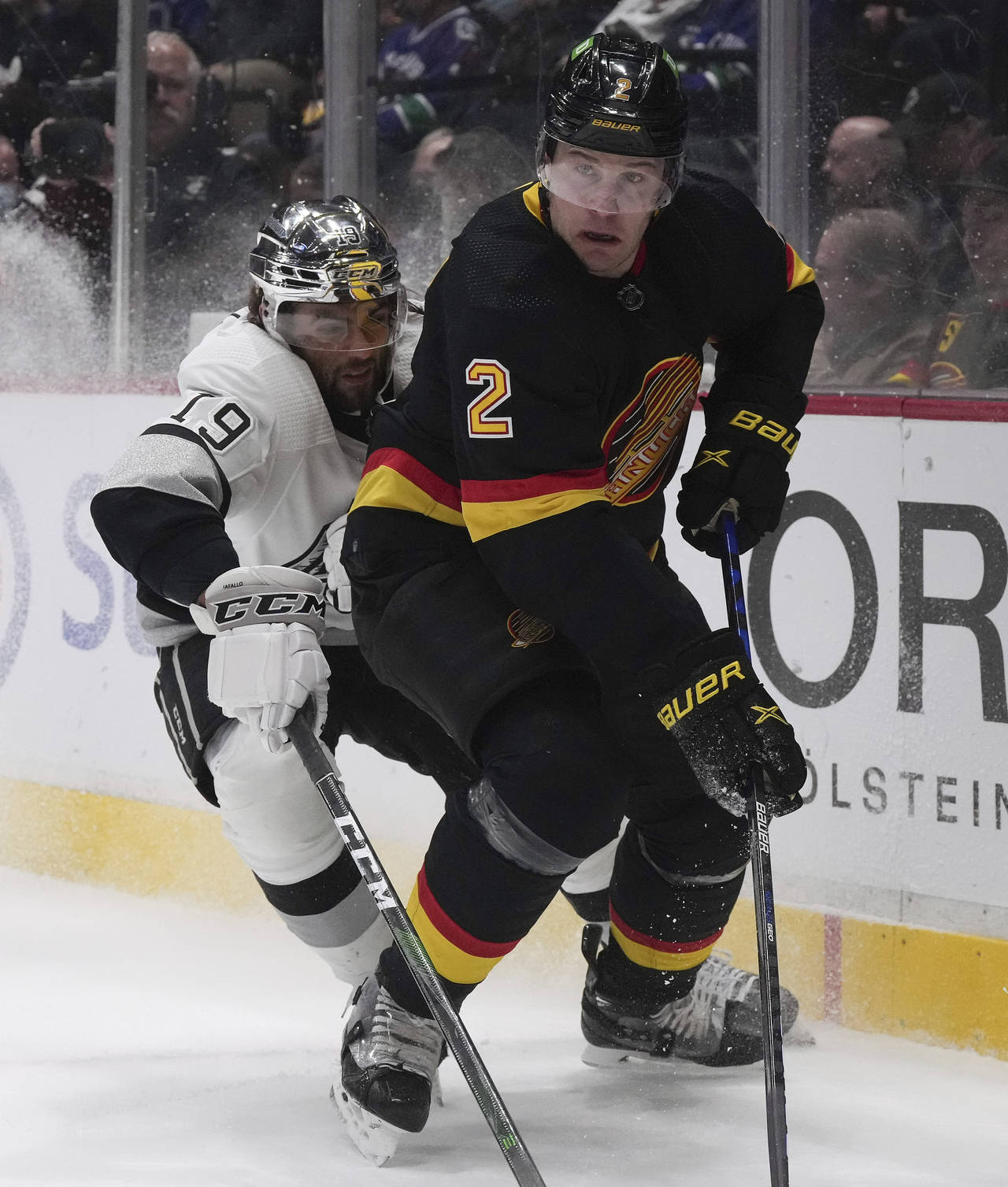 Brock Boeser scores 2nd in OT, Canucks edge Kings 3-2