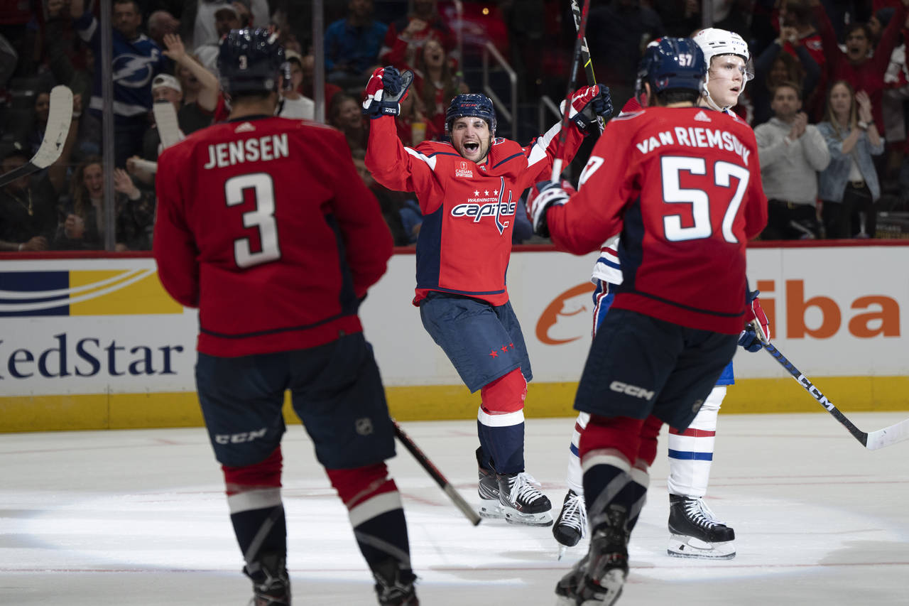 Oshie, Capitals beat Canadiens 3-1 for first win of season - Seattle Sports