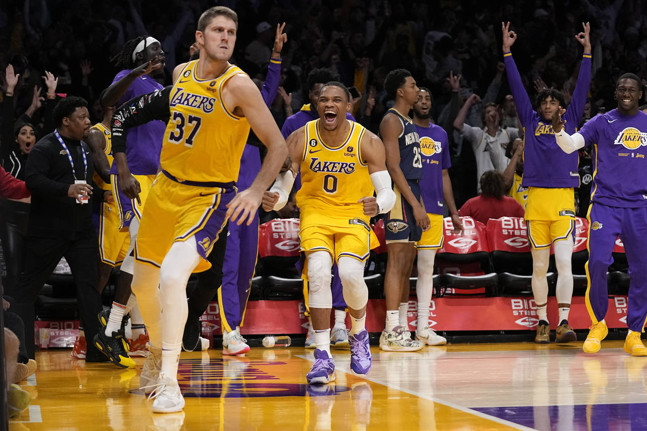 Ryan forces OT, Lakers rally for 120-117 win over Pelicans - Seattle Sports