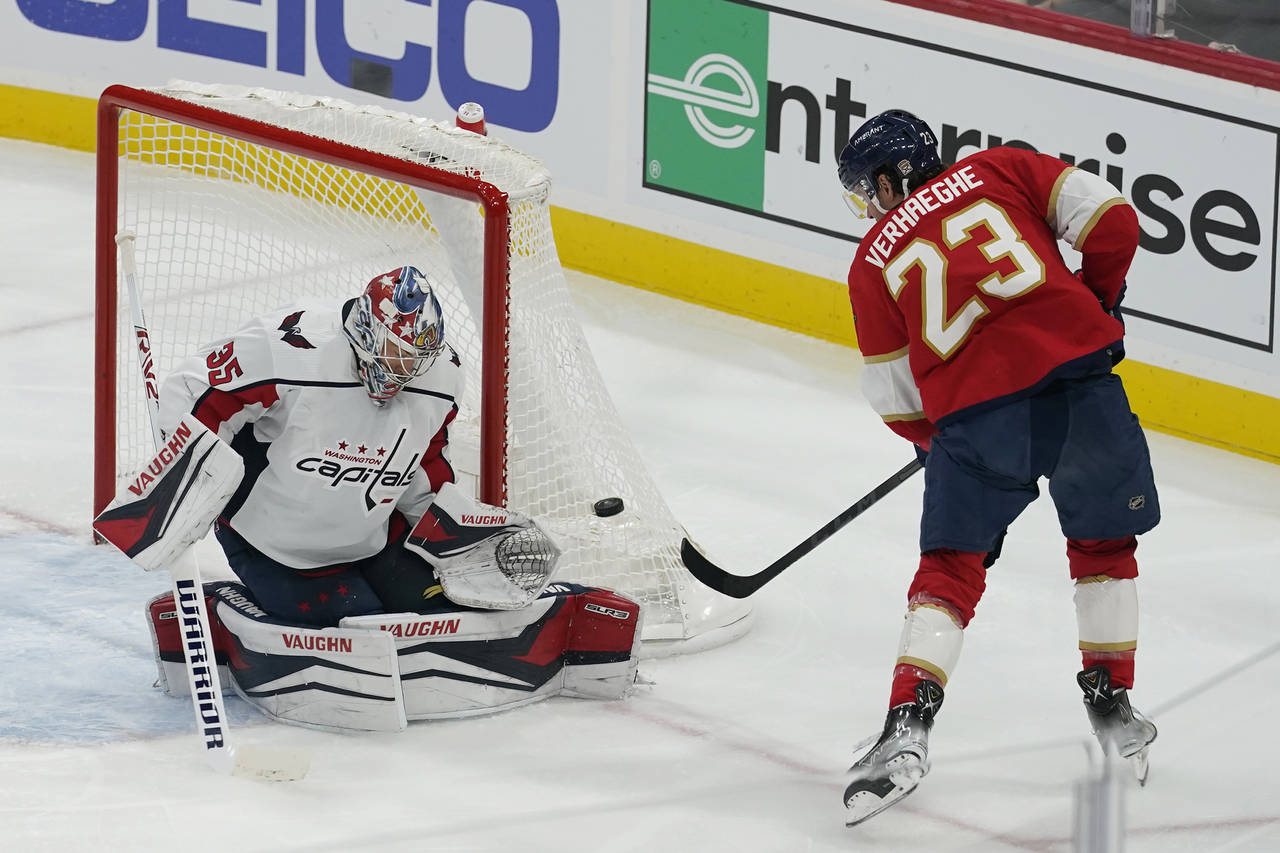 Verhaege scores 2 goals, Panthers beat Capitals 5-2 - Seattle Sports