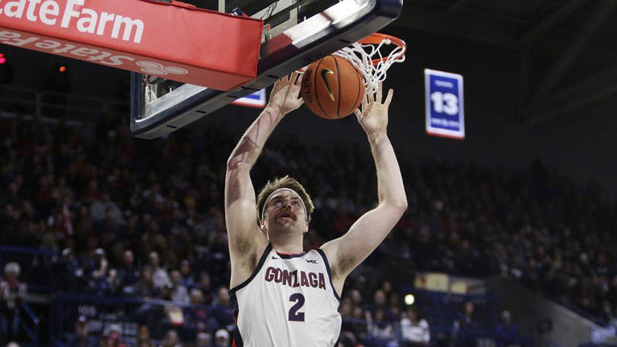 No. 10 Gonzaga sets program record vs. Eastern Oregon, 120-42 - Seattle ...