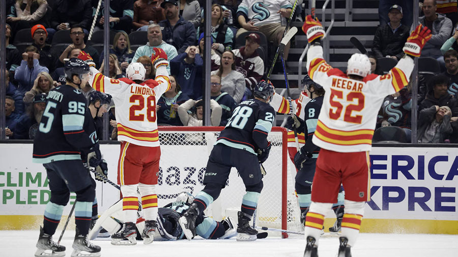 Calgary Flames rebound with impressive 5-2 win over Seattle Kraken