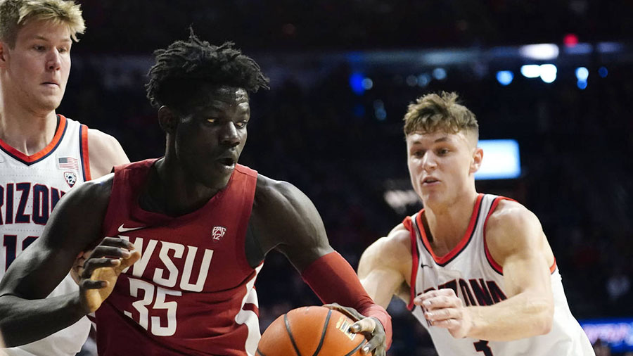 WSU Cougars end No. 5 Arizona's home winning streak 74-61