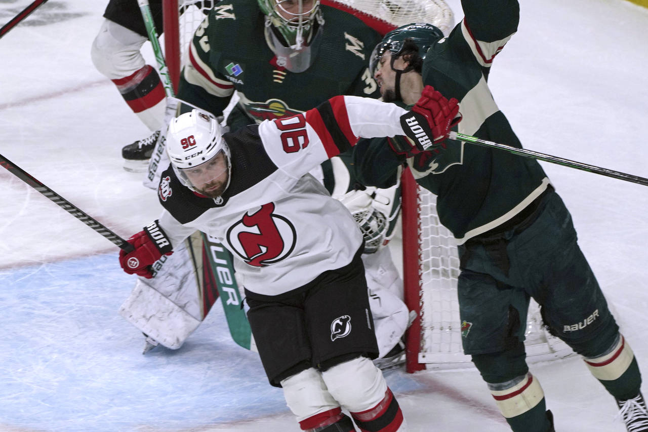 Wild score twice in shootout to beat New Jersey 3-2
