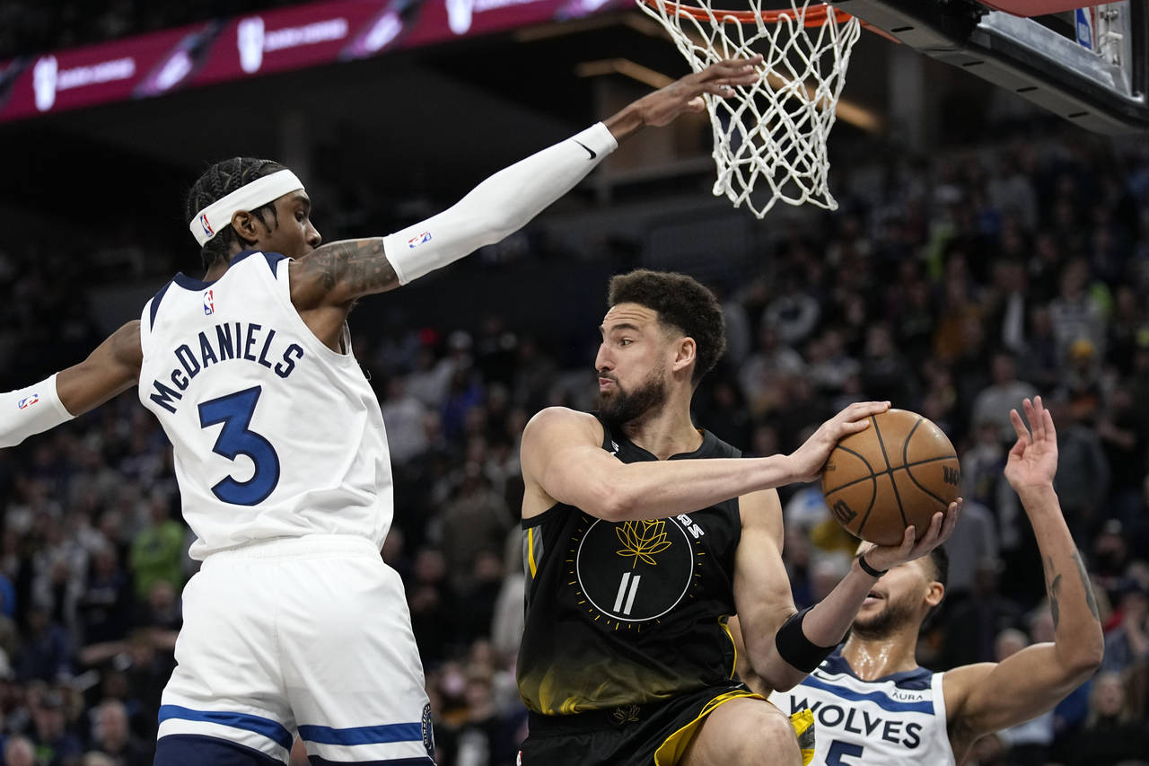 Russell, Edwards help Timberwolves beat Warriors in OT