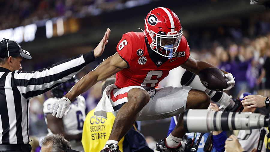 Seahawks wrap up draft class with another RB, Georgia's Kenny McIntosh