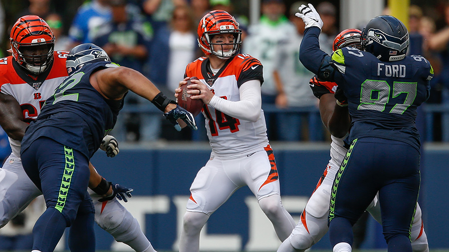 How does Andy Dalton change things for the Seahawks in Week 3?
