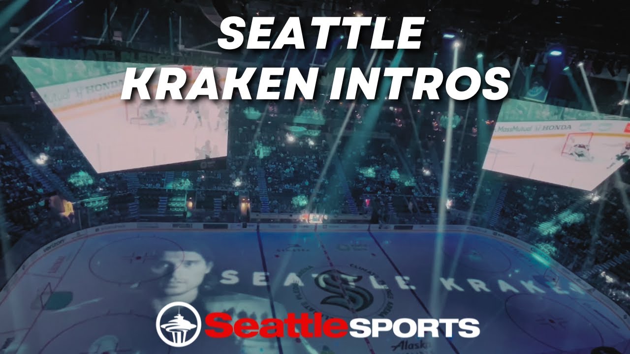 Video: New Seattle Kraken intros at Climate Pledge Arena