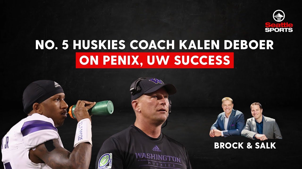 Video: Huskies coach Kalen DoBoer joins the Brock and Salk show ...