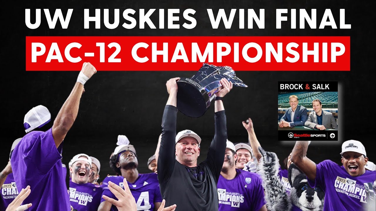 Video: Brock and Damon Huard react to the Washington Huskies winning the Pac-12 Championship ...