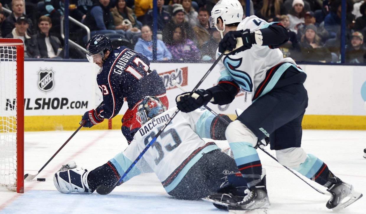 Seattle Kraken beat Columbus 7-4 for team record 9th straight win
