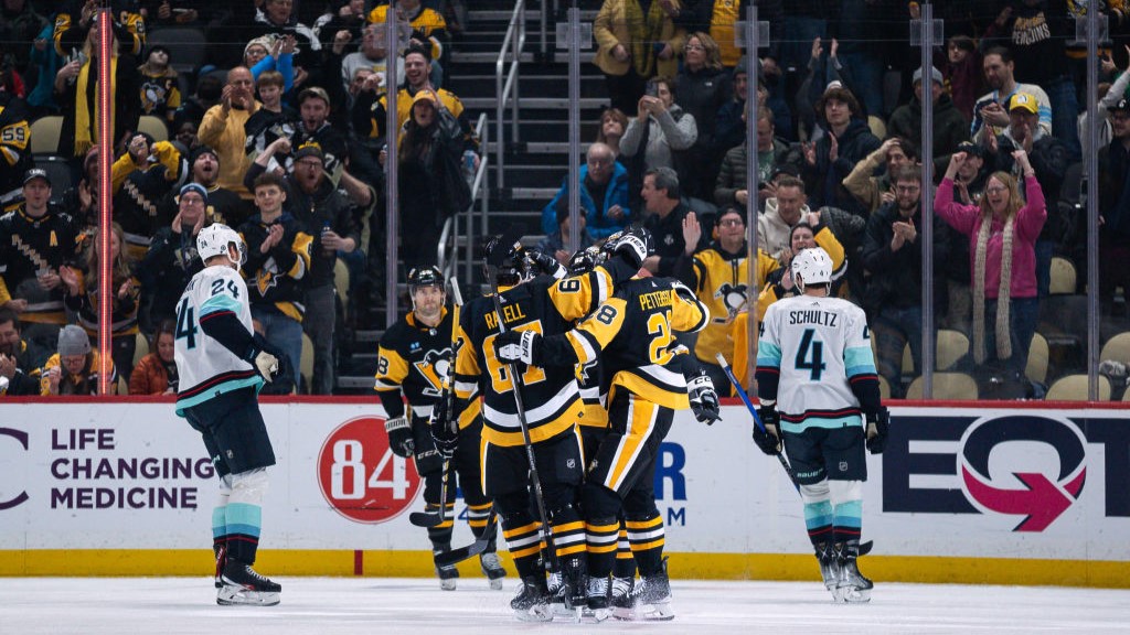 9-game Seattle Kraken win streak snapped in 3-0 loss to Penguins