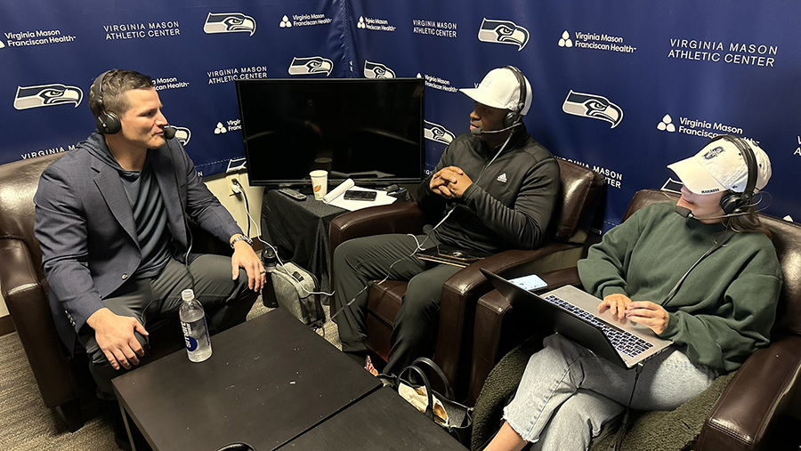What Stood Out: Seahawks' Mike Macdonald joins Bump & Stacy
