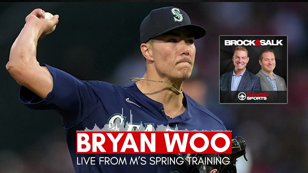 Video: Seattle Mariners pitcher Bryan Woo from M's Spring Training ...