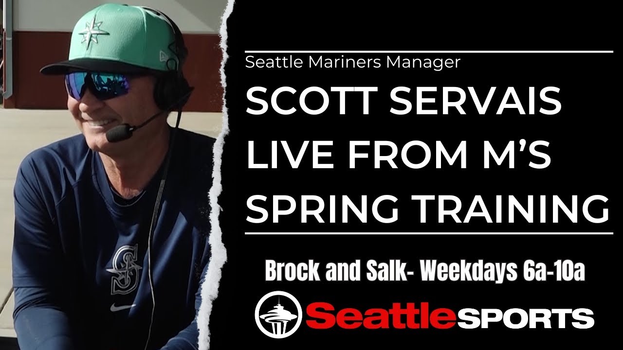 Video: Seattle Mariners manager Scott Servais LIVE from M's Spring ...