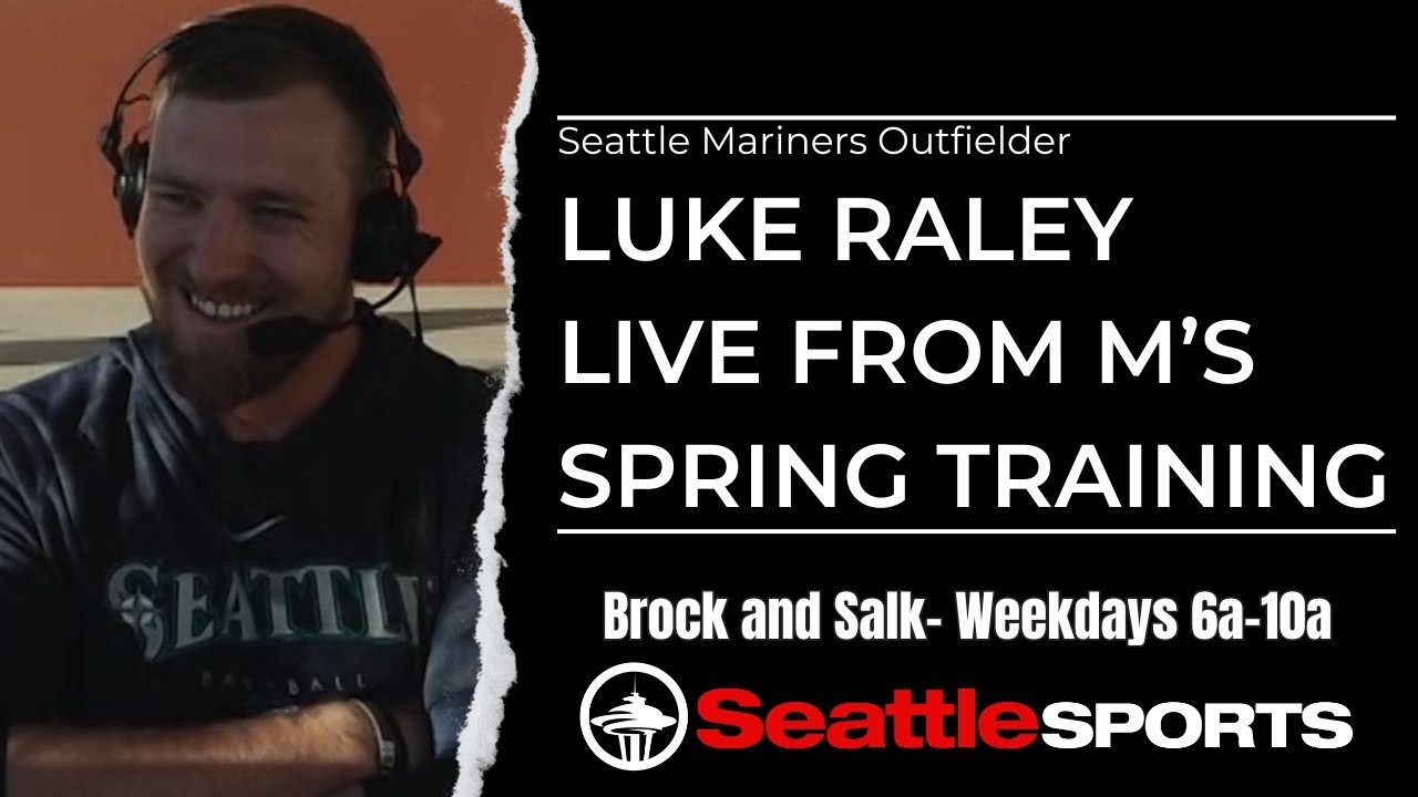 Video: Seattle Mariners OF Luke Raley LIVE from M's Spring Training ...