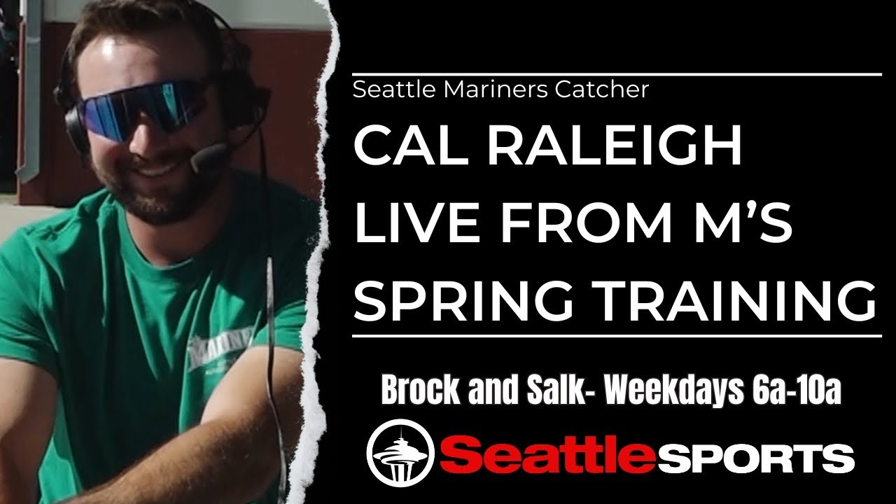 Video: Seattle Mariners C Cal Raleigh LIVE from M's Spring Training on ...