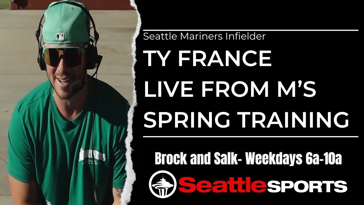 Video: Seattle Mariners INF Ty France LIVE from M's Spring Training ...