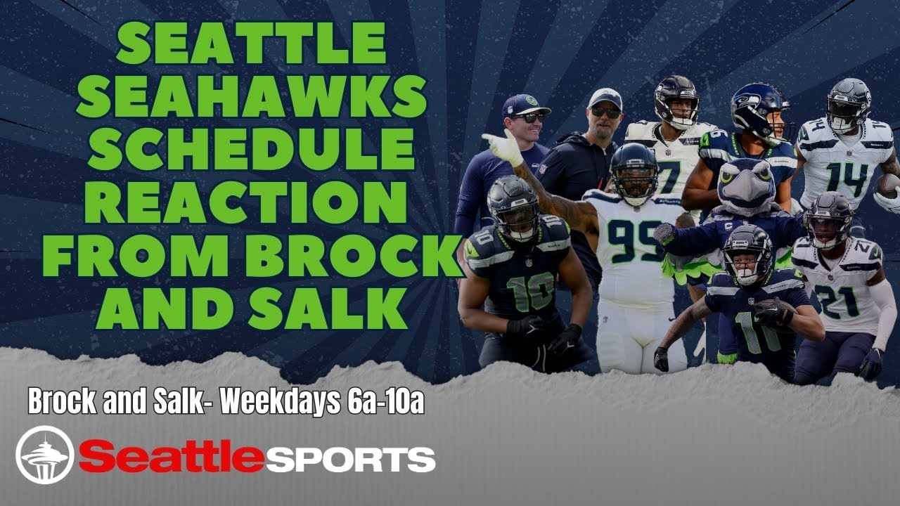Video: Brock Huard and Mike Salk react to the 2024 Seattle Seahawks ...
