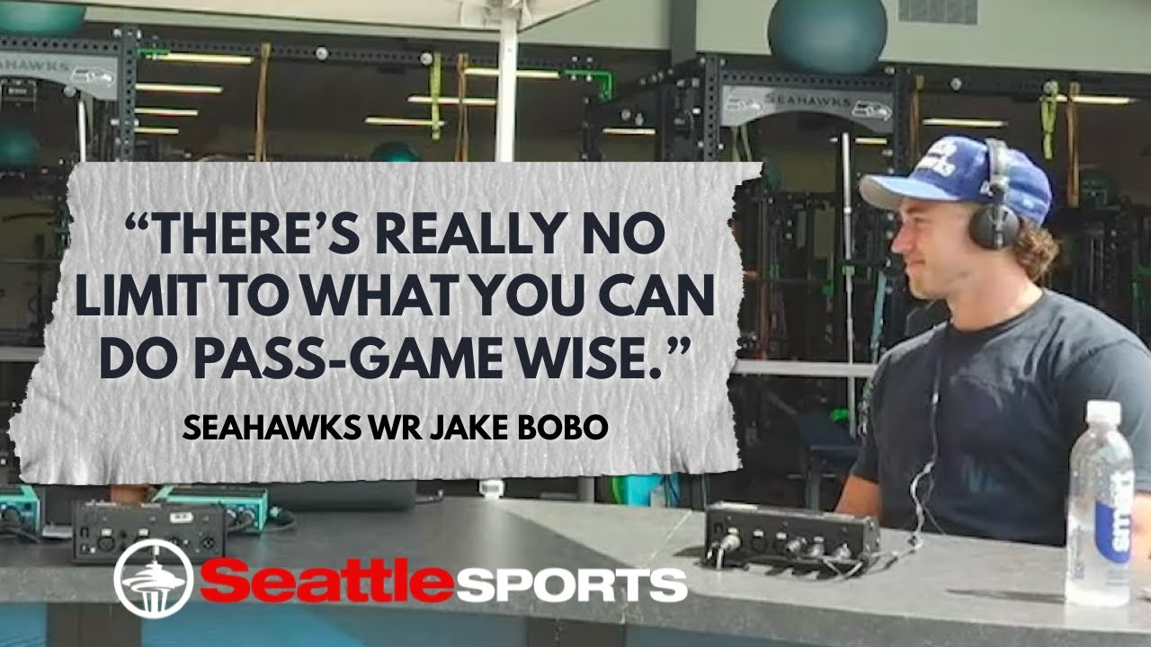 Video: Seahawks WR Jake Bobo on the "no limits" Seattle offense ...