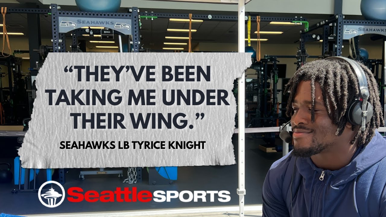Video: Seahawks rookie LB Tyrice Knight on the veterans helping him ...