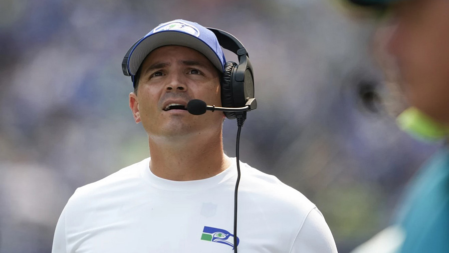 'Crazy question,' Seattle Seahawks coach says when asked about QB